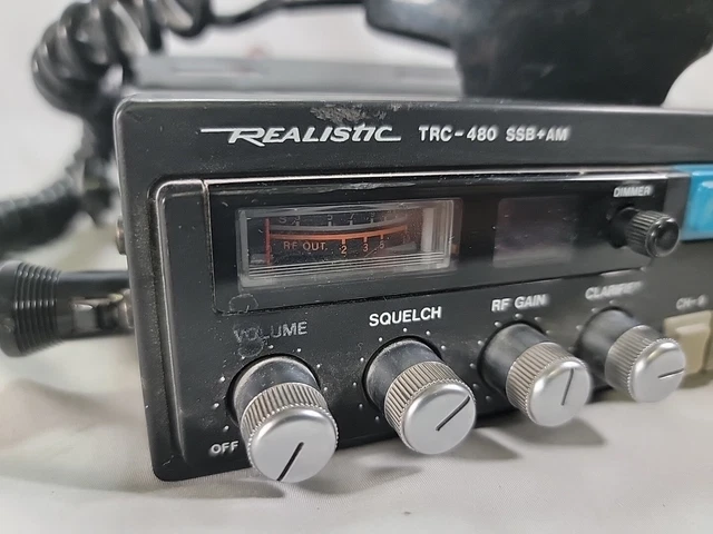 REALISTIC TRC-480 AM SSB CB Radio w/ Ch. Scan $138.08 - PicClick CA