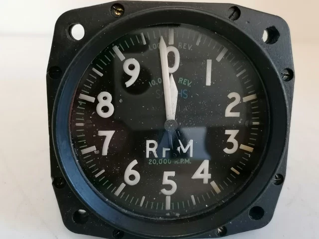 RAF 6A 1559 Mk 7A Rpm Gauge, Dated 1952 £49.99 - PicClick UK