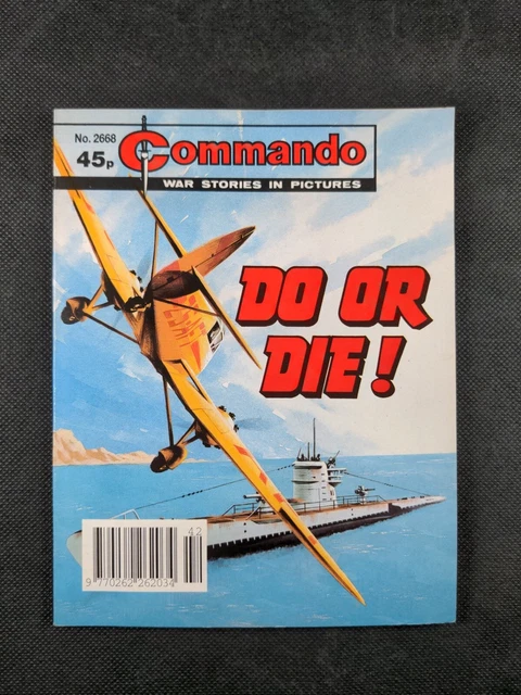 COMMANDO COMIC ISSUE Number 2668 Do Or Die! £4.45 - PicClick UK