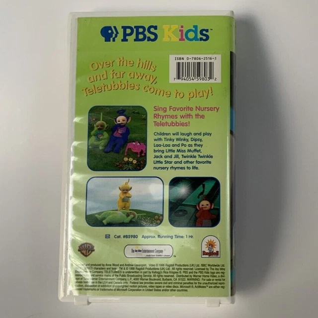 TELETUBBIES NURSERY RHYMES by PBS Kids (VHS, 1999) Clamshell Case £6.58 ...
