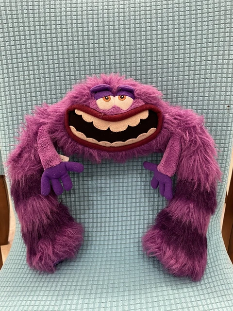 DISNEY STORE MONSTERS Inc Monsters University ART Plush, Pre Owned £9. ...