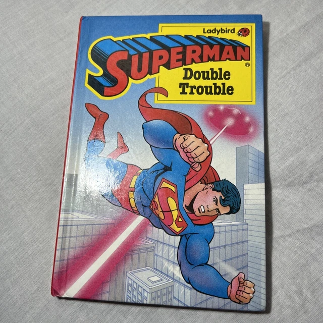 VINTAGE LADYBIRD BOOK Superman Double Trouble 1989 First Edition £14.99 ...