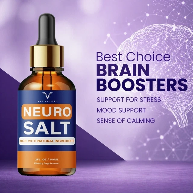 (1 PACK) NEURO Salt Liquid Drops Natural Herbal Blend 60ml £19.70 ...