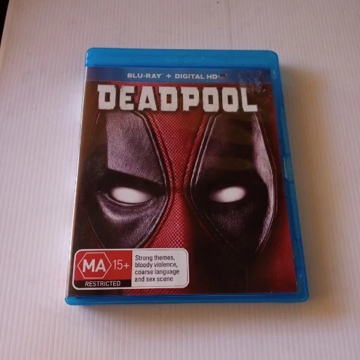 DEADPOOL (BLU-RAY, 2016) Marvel Ryan Reynolds As New Disc EUR 7,25 - PicClick FR
