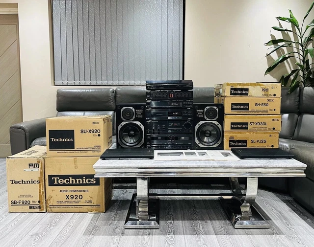 BOXED TECHNICS SU-X920 HiFi Separates Stereo Stack System Speakers ...