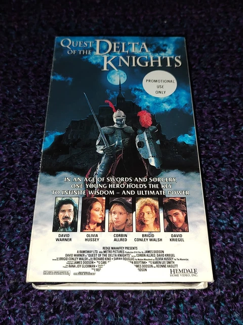 QUEST OF THE Delta Knights VHS Rare HTF Promo Fantasy Hemdale Release EUR 12,46 - PicClick FR