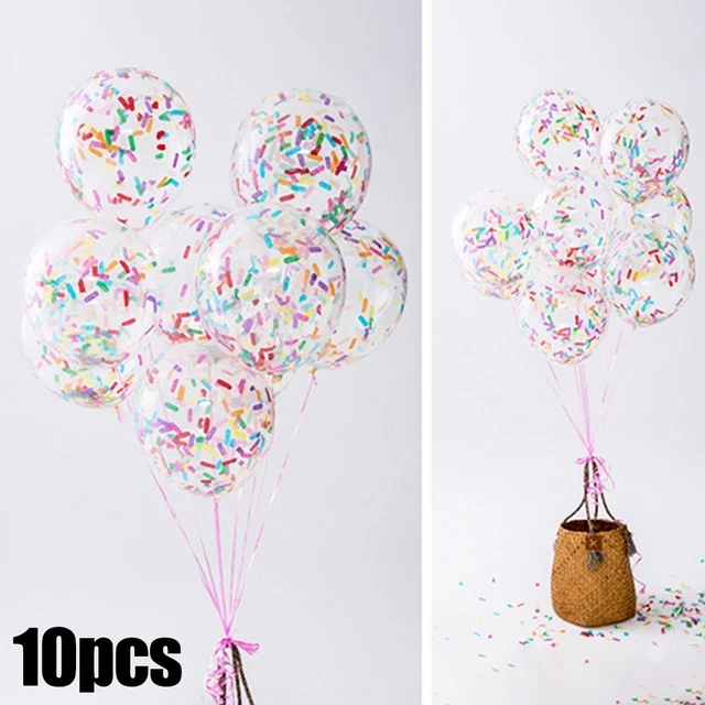 BALLONS CONFETTIS EN papier color??s pour embellir vos ??v??nements sp??ciaux lo EUR 8,10 ...
