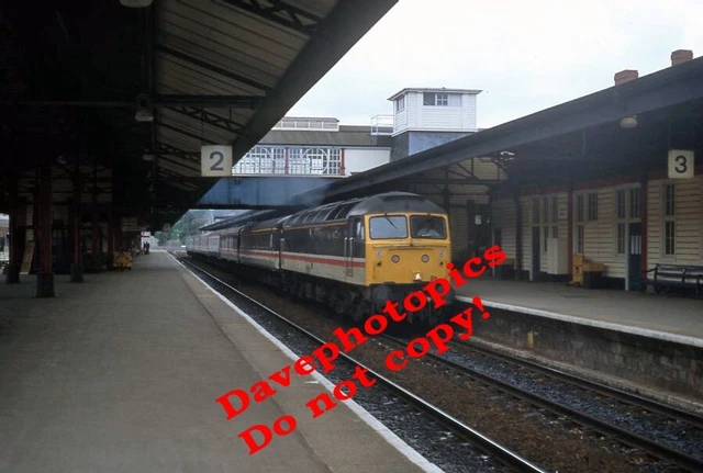 ORIGINAL 35MM Slide Railway Diesel -47483 - 14.55 Paignton to Swansea ...
