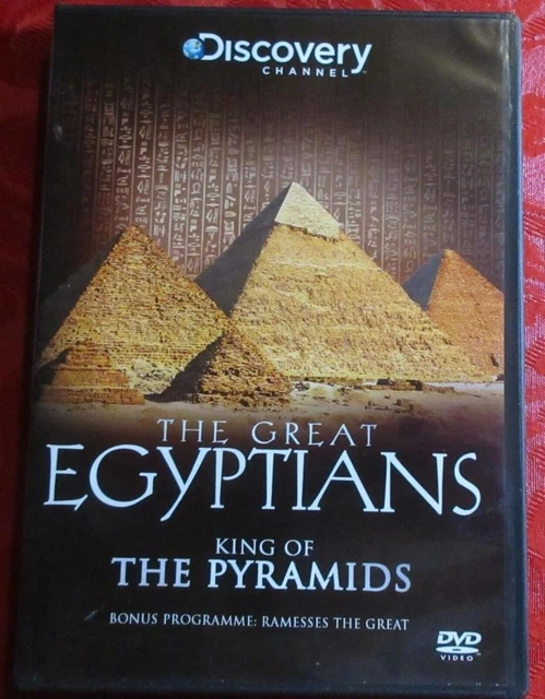 THE GREAT EGYPTIANS: King Of The Pyramids DVD Educational (2014 ...