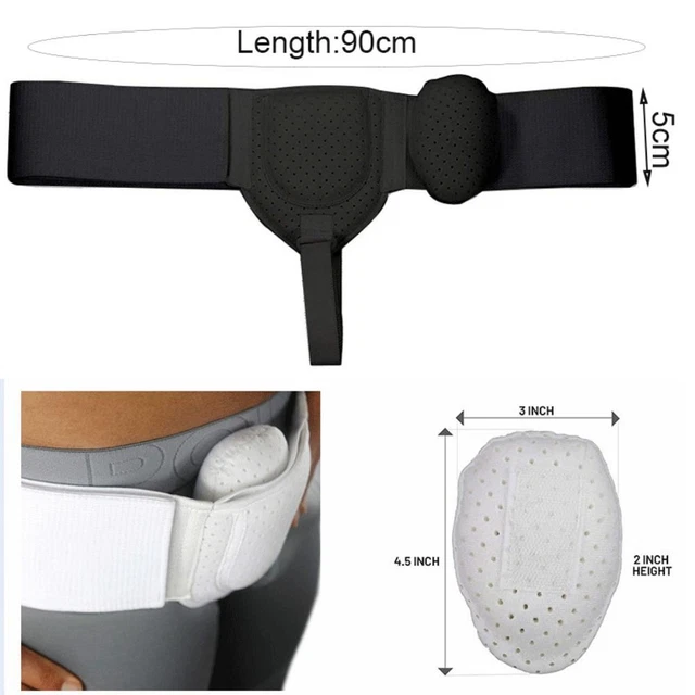 DURABLE ADJUSTABLE ABDOMINAL Truss Groin Brace Hernia Support Inguinal ...