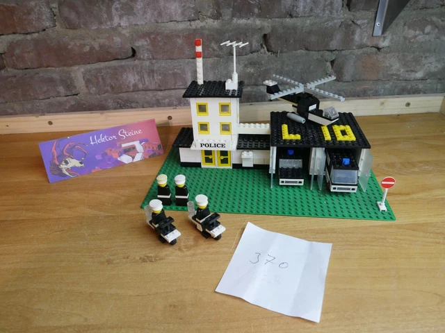 LEGO® 370 QUARTIER général de police | quartier général de la police de ...