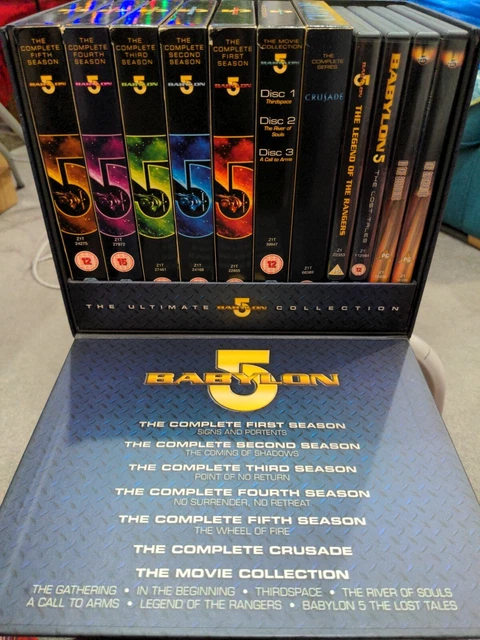 BABYLON 5 THE Ultimate Movie Collection 41 DVD Box Set All Seasons ...