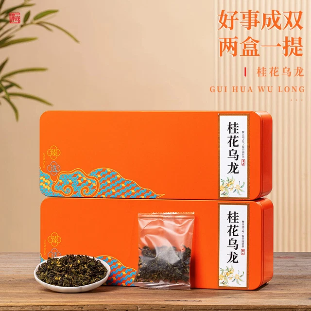 GIFT BOX OF Fujian Osmanthus Oolong Tea High Mountain Tea with Strong ...