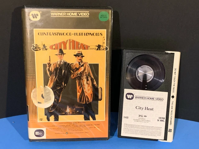 BETA NOT VHS City Heat (Warner, 1985) Action Comedy Betamax Eastwood ...