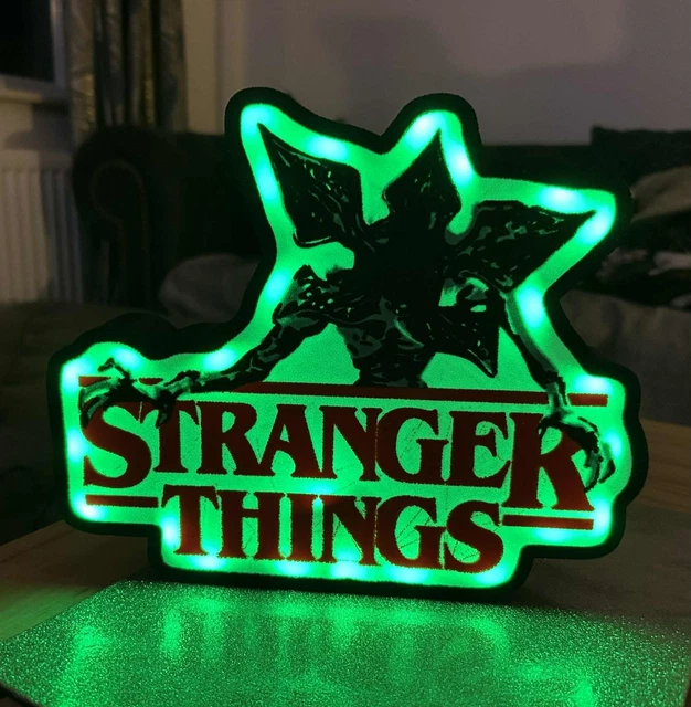 STRANGER THINGS LED Night Light for Kids USB, Colour Changing Remote £ ...