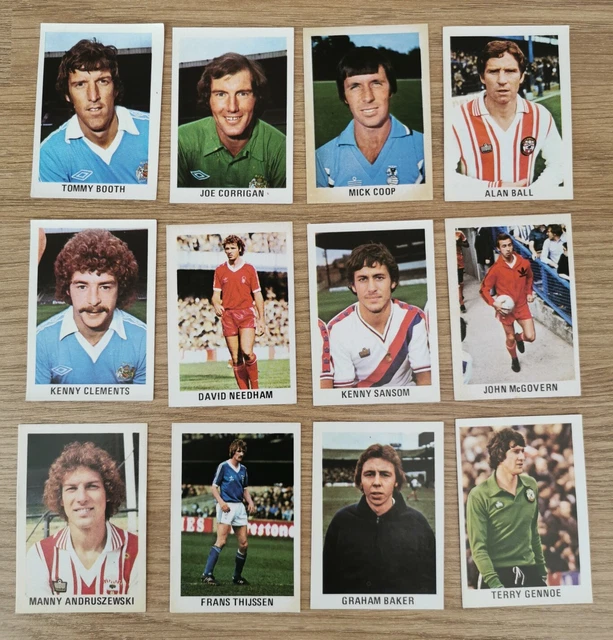 FKS SOCCER STARS 80 Card / Sticker - 1980 - Football - CHOOSE FROM LIST ...