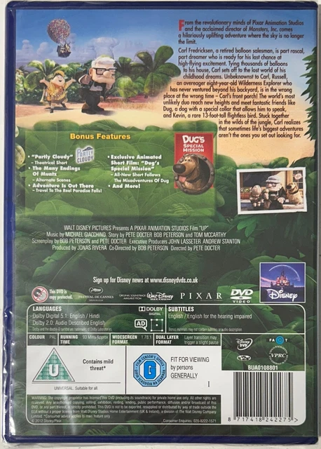 DISNEY PIXAR - UP (DVD) Brand New Sealed £4.99 - PicClick UK