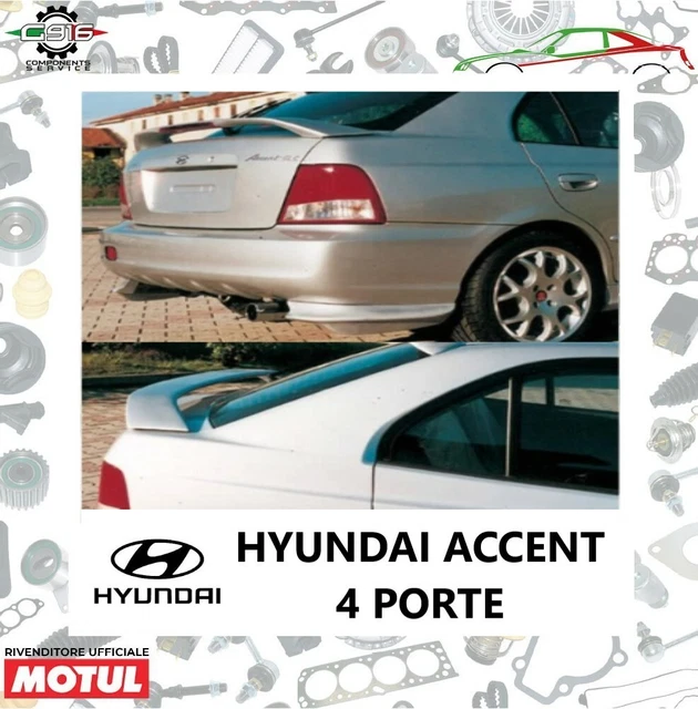SPOILER POSTERIORE HYUNDAI Accent Rear Spoiler Heckflugel Spoiler ...