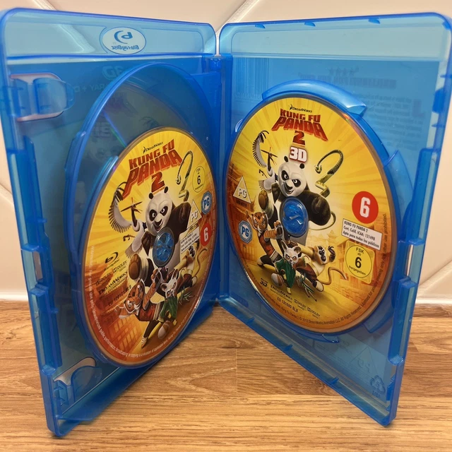 KUNG FU PANDA 2 - Blu-ray 3D + Blu-ray + DVD - 3-Disc Combo Pack (2012 ...