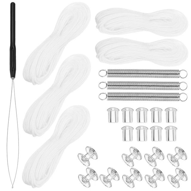 CLIPS FOR BLINDS Parts Replacement Cord Pleated Shade Repair Kit £12.15 ...