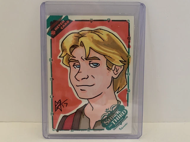 SHREK THE THIRD Sketch Card S-MW Matt Wendt #114/316 £26.68 - PicClick UK