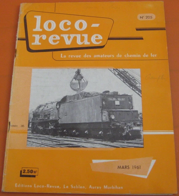 MAGAZINE TRAIN HO O Loco-revue n°205 Crampton Luxey Mt de Marsan Chemin ...