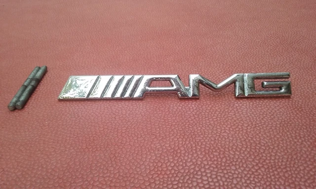 AMG MERCEDES LOGO Calandre Chrome Métal Emblème*/Emblem Till Grill ...