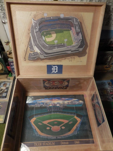 VINTAGE FENWAY PARK Cigar Box baseball stadium! APBA/Strat-O-Matic!! £ ...