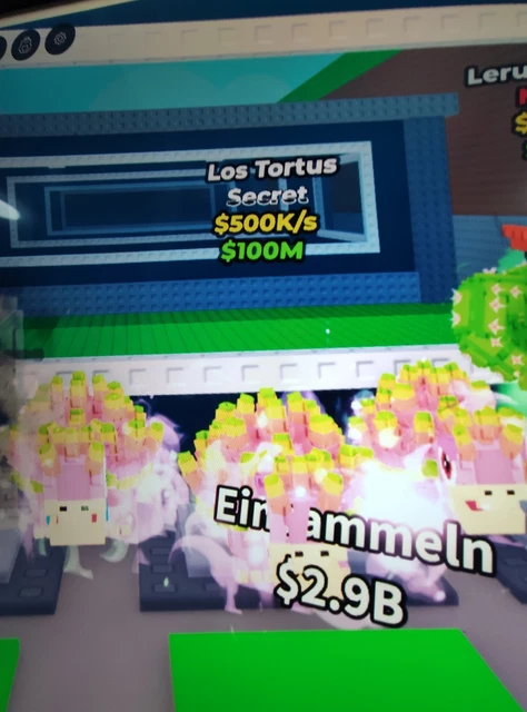 STEAL A BRAINROT SAB Secret Los Tortus 500 K/s EUR 1,00 - PicClick DE