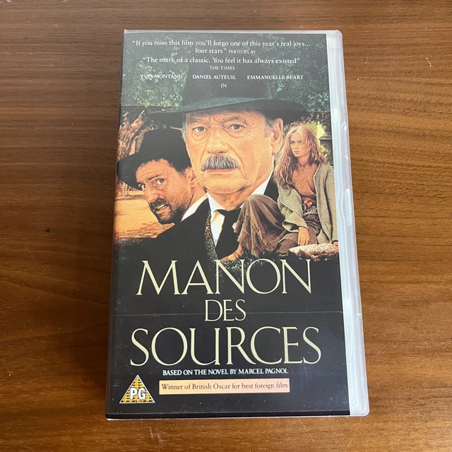 MANON DES SOURCES: Jean De Florette Part II - VHS Video Tape Yves ...
