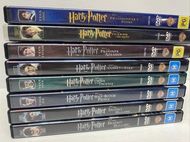 HARRY POTTER, COMPLETE 10 Disc DVD Original Box Set, 8 Film Collection ...