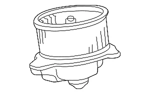 OEM TOYOTA FRONT Blower Motor Highlander 87103-0E040 Fits 2010-2019 £ ...