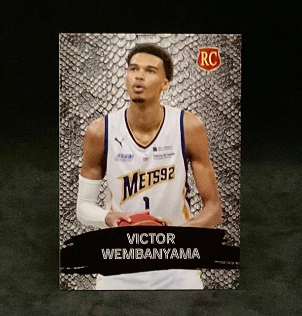 VICTOR WEMBANYAMA ROOKIE Card “Skins Set”Mint!!(Spurs #1 Pick) #1/1000 ...