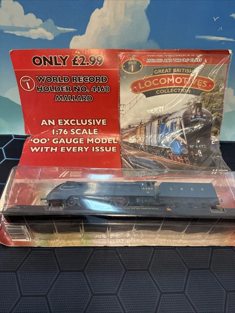 GREAT BRITISH LOCOMOTIVE Collection Mag Issue number 1 Original Card ...