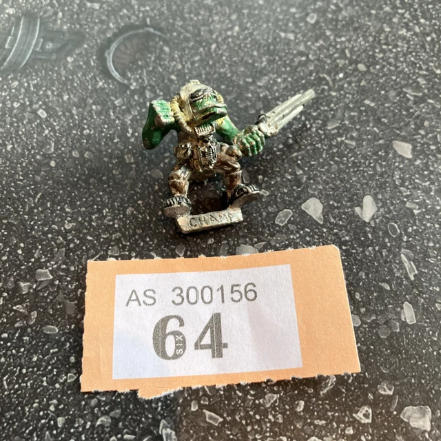 GW WARHAMMER 40K Rogue Trader Space Ork Champion - Metal Rare OOP Orc ...