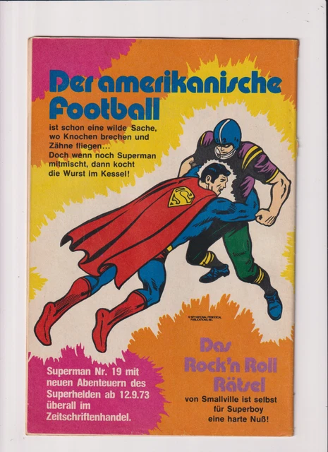 SUPERMAN 18 / 1973 original Ehapa Verlag EUR 14,00 - PicClick DE