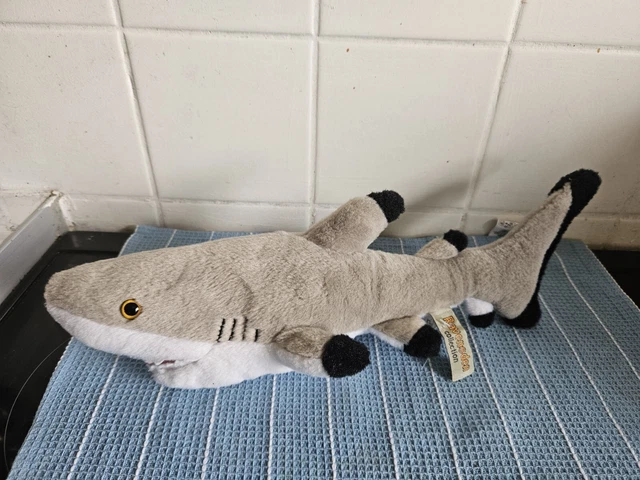 RAVENSDEN COLLECTION GREAT White Shark Plush Soft Toy £7.99 - PicClick UK