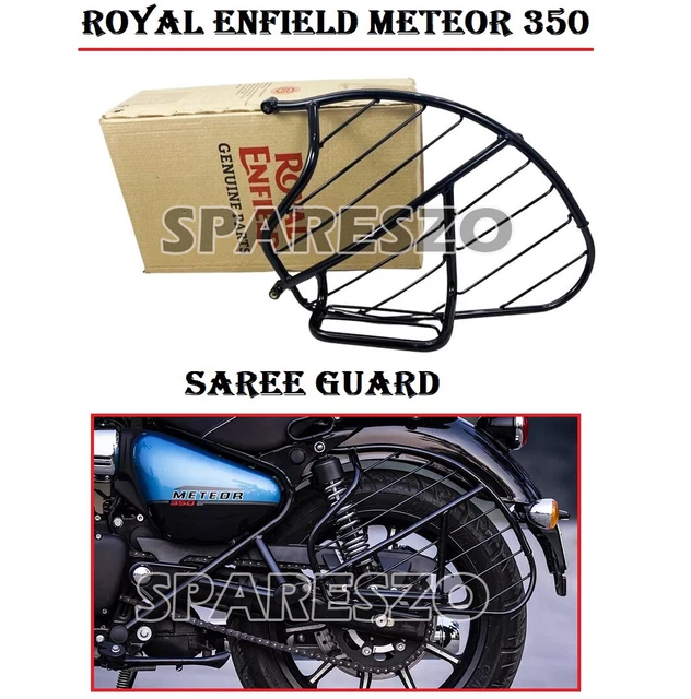 ROYAL ENFIELD &METEOR 350 SAREE GUARD ASSEMBLY , BLACK" - Express ...