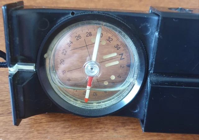 VINTAGE RECTA COMPASS In Sliding Box With Instructions £39.99 - PicClick UK