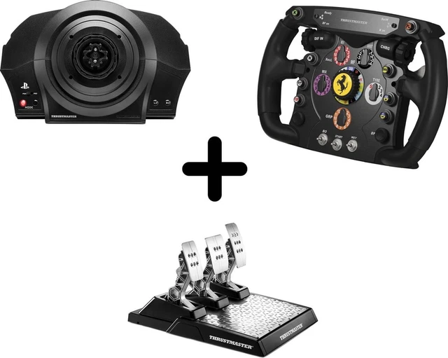 THRUSTMASTER T300 BASE + Volant F1 Add-On + Pédales T-LCM – PC / PS4 ...