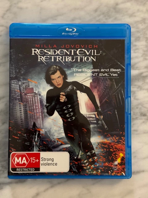 RESIDENT EVIL RETRIBUTION Blu-Ray $5.00 - PicClick AU
