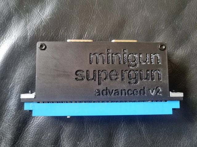 ADVANCED MINIGUN V2.5 SuperGun - JAMMA arcade game MVS Capcom CPS 1 CPS ...