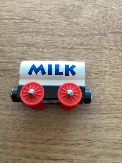 ELC (EARLY LEARNING Centre) Milk Train Wagon with Magnets For Wooden ...