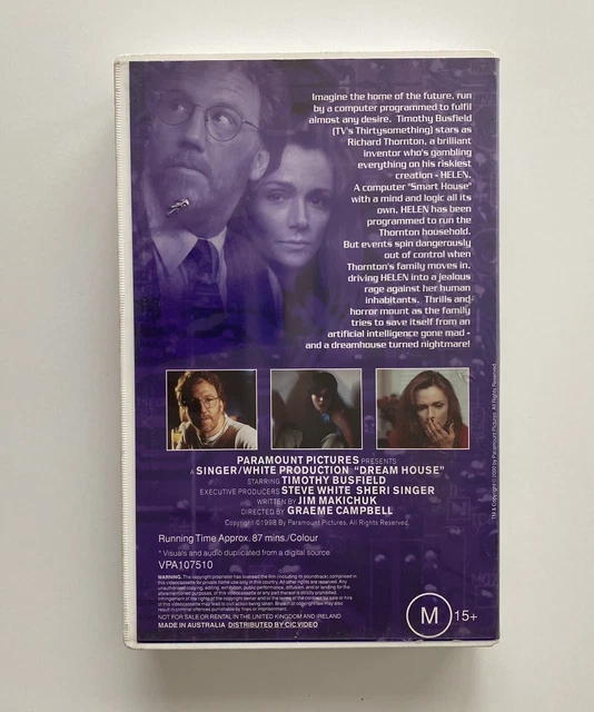 DREAM HOUSE [VHS] CIC Video Big Box Ex-Rental Tape Lisa Jakub 1998 ...
