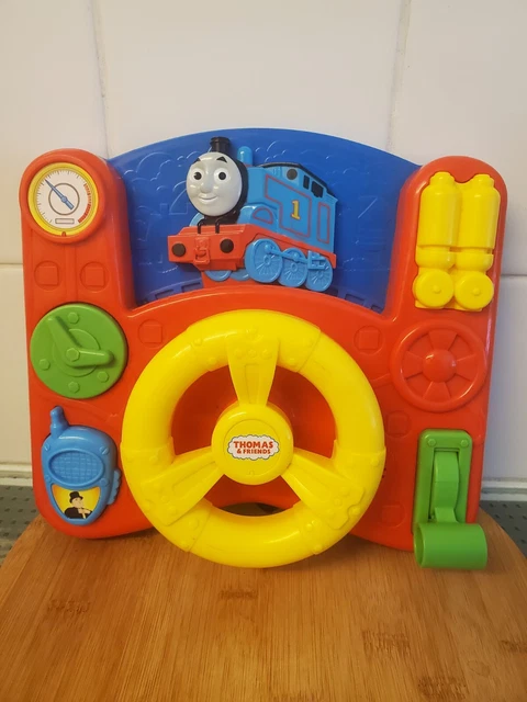 THOMAS & FRIENDS Busy Conductor Steering Wheel Interactive Toy 2011 ...