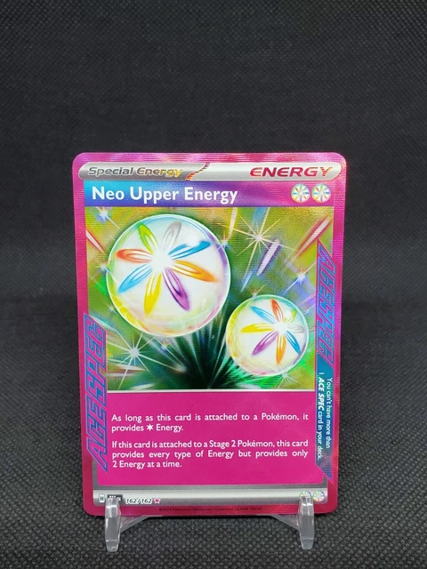 NEO UPPER ENERGY 162/162 Temporal Forces Ace Spec Pokemon Card $6.99 ...