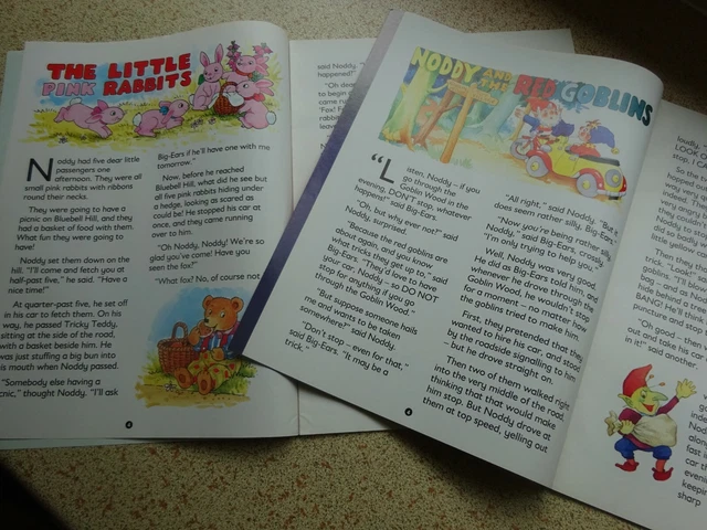 ENID BLYTON'S NODDY MAGAZINE - Nos.42,43. - VINTAGE CHILDREN'S ...