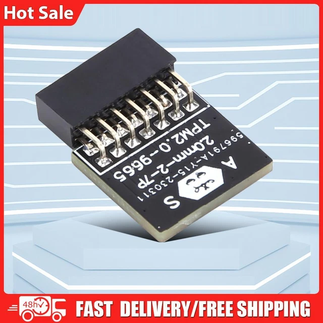 TPM 2.0 ENCRYPTION Security Module Encrypted Information for ASUS/MSI ...