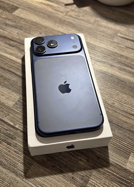 APPLE IPHONE 17 Pro Max Deep Blue 256GB Unlocked Excellent Condition ...