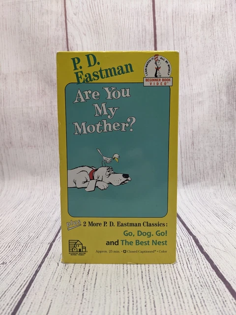 P.D. EASTMAN: ARE You My Mother VHS 1994 Dr. Seuss Beginner Book Video ...